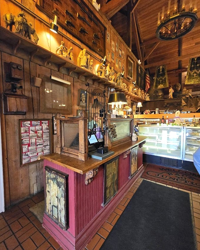 The host station's rustic charm and vintage decor set the tone for what's to come &ndash; a meal that feels like coming home.