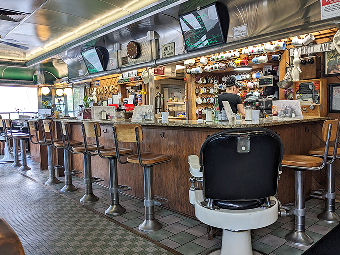Where breakfast dreams come true. The heart of Daddypops, where magic happens on a flat-top grill and coffee cups never stay empty.