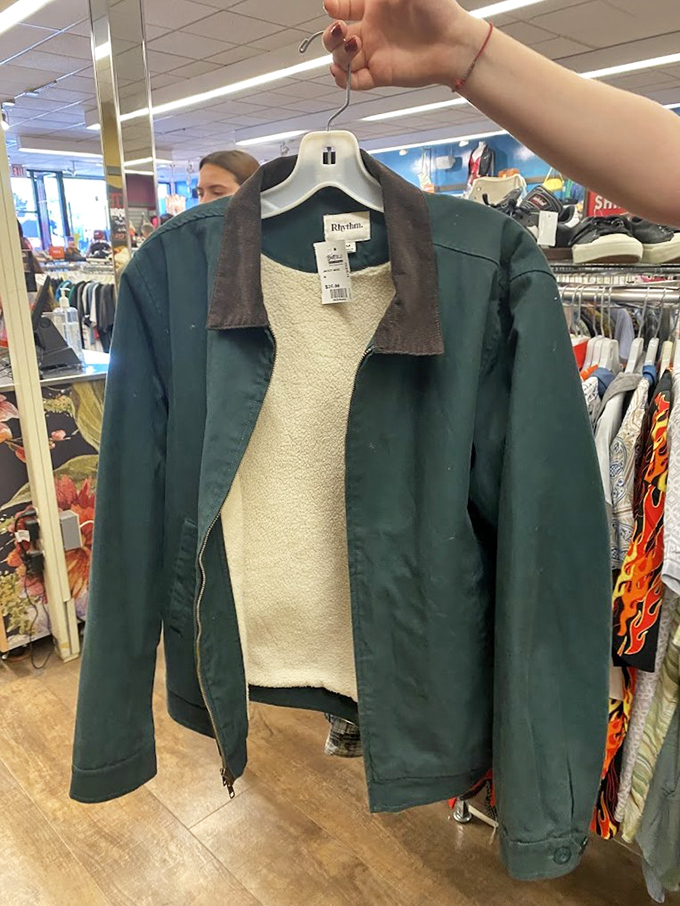 That sherpa-lined jacket isn't just clothing&mdash;it's a time machine to the 90s, complete with collar you can dramatically pop when making an entrance.