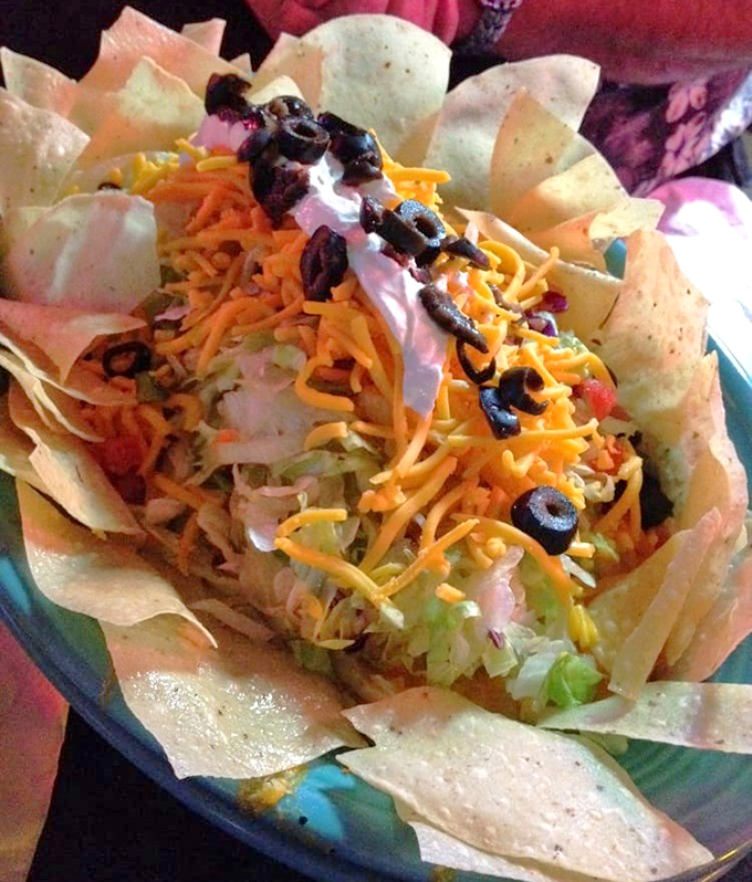 A nacho mountain that requires strategic planning to conquer. The structural integrity alone deserves an engineering award.