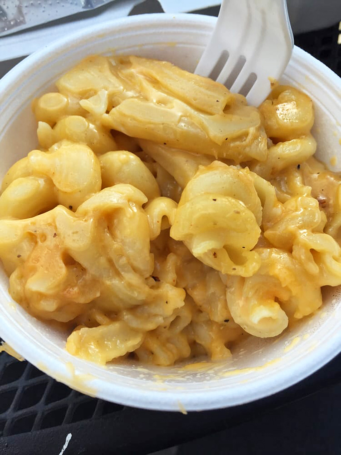 Mac and cheese that doesn't know it's a side dish. This creamy, dreamy concoction thinks it's the main event, and honestly, it might be right.