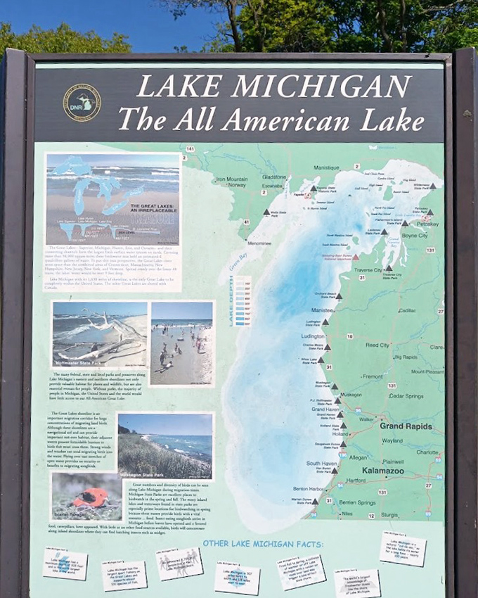 The ultimate road map: Lake Michigan's shoreline offers countless adventures, with Van Buren State Park perfectly positioned for memory-making expeditions.