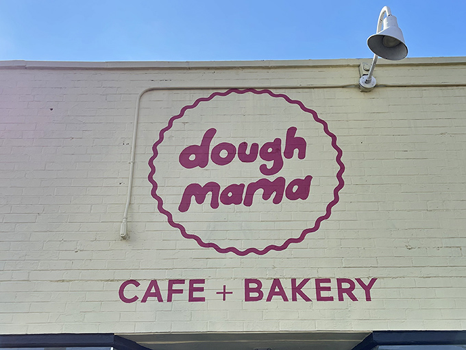 Simple, bold, and to the point&mdash;this logo promises exactly what you'll find inside: dough magic in its most delicious forms.