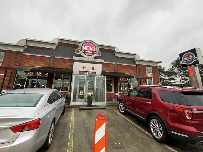 Even on cloudy days, Metro Cafe Diner's entrance promises sunshine in the form of comfort food that never disappoints.