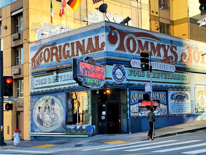 "The Original Tommy's Joynt"&mdash;where the hand-painted exterior is both a time capsule and a promise that some things in San Francisco refuse to change.