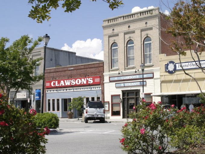 Historic downtown Beaufort provides the perfect setting for a restaurant that's become a destination unto itself.