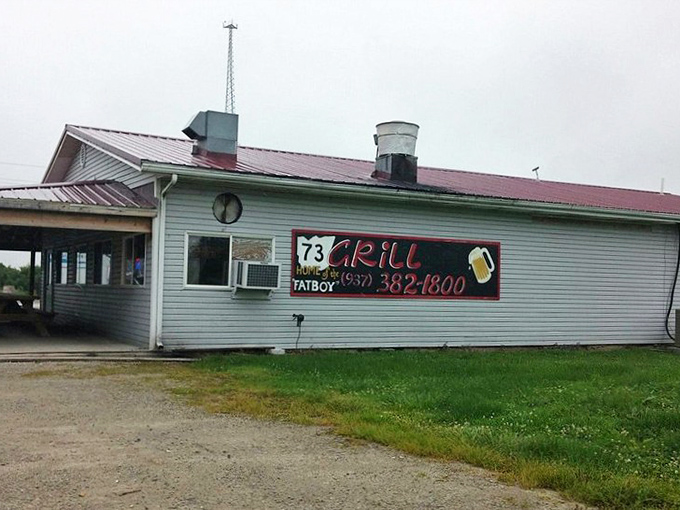 A closer look at the humble headquarters of cheesesteak excellence. This unassuming building houses flavor bombs that will haunt your dreams in the best possible way.