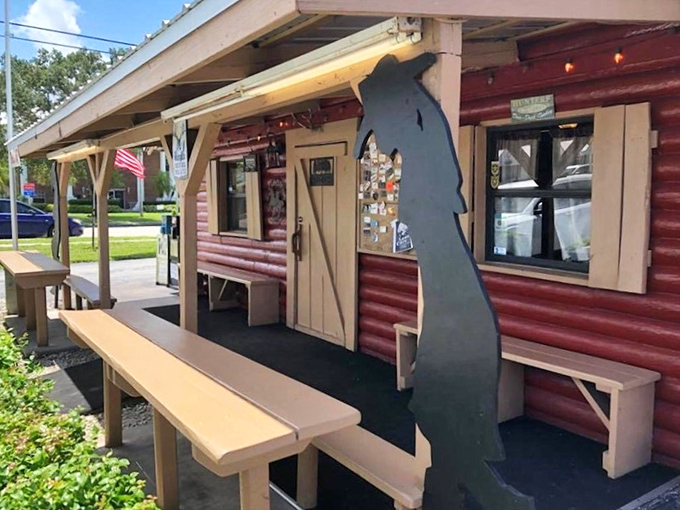 Outdoor seating where you can savor your meal while soaking up Florida sunshine and planning your inevitable return visit.