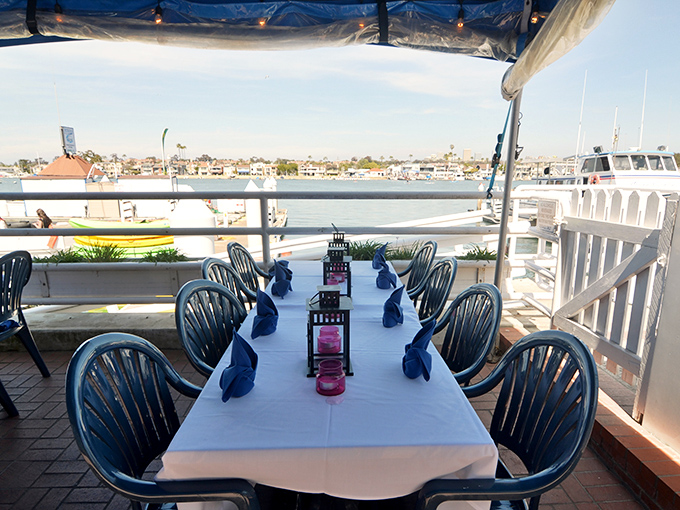 Outdoor dining with harbor views so mesmerizing you might forget to eat &ndash; until the aroma of fresh seafood reminds you why you came.