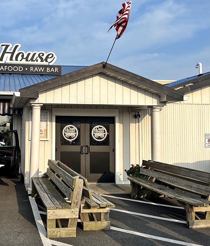 The outdoor patio offers fresh air with your fresh catch &ndash; Mother Nature's own dining room.