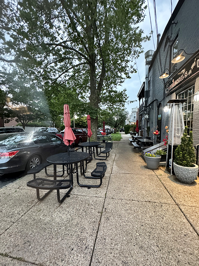 Sidewalk seating that lets you enjoy your cheesesteak while soaking up Wilmington vibes. Urban dining doesn't get more authentic than this.