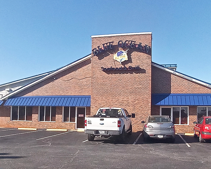 Blue Ocean's exterior might be humble, but like all great seafood joints, it's what's inside that counts.