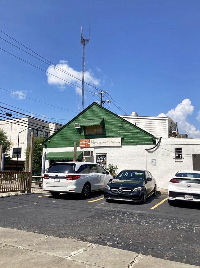 The humble parking lot has witnessed countless arrivals of hungry patrons and their very different departures&mdash;satisfied and slightly waddling.
