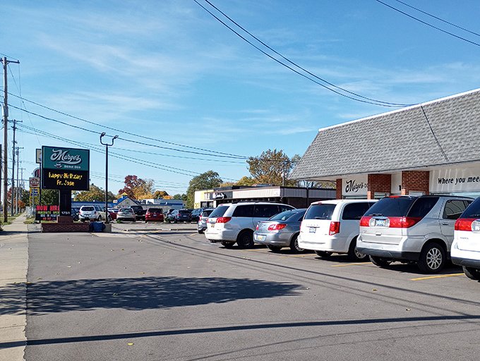 A full parking lot is the universal sign of deliciousness &ndash; at Marge's, it's a permanent fixture that locals navigate with practiced ease.