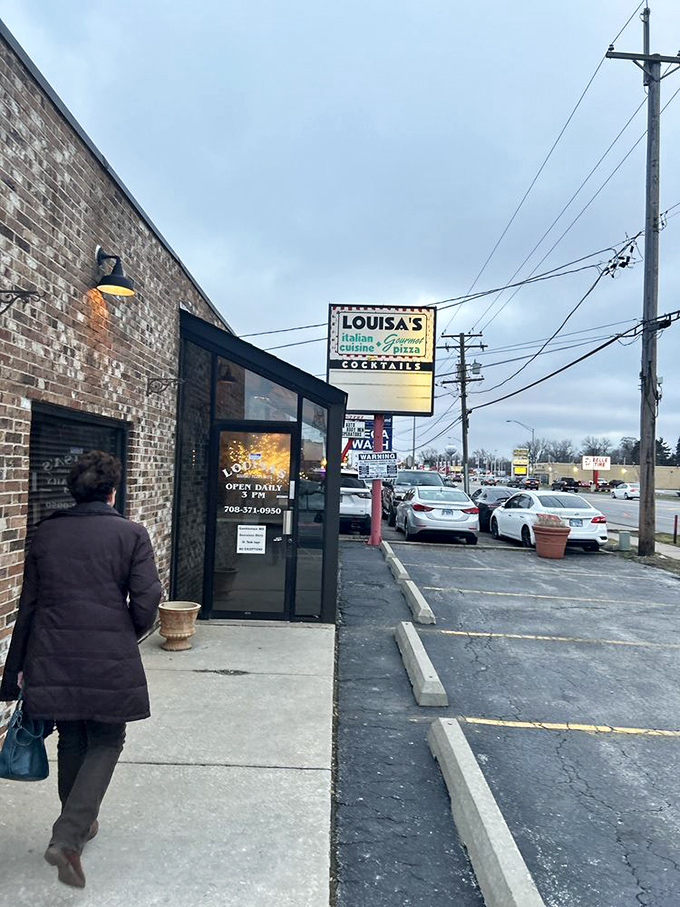 The unassuming exterior and simple parking lot hide culinary treasures within. Great restaurants don't need fancy facades when the food speaks volumes.