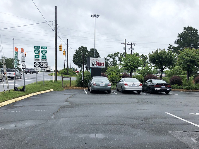 Even the parking lot tells a story &ndash; where locals and travelers converge, drawn by the universal language of good food.