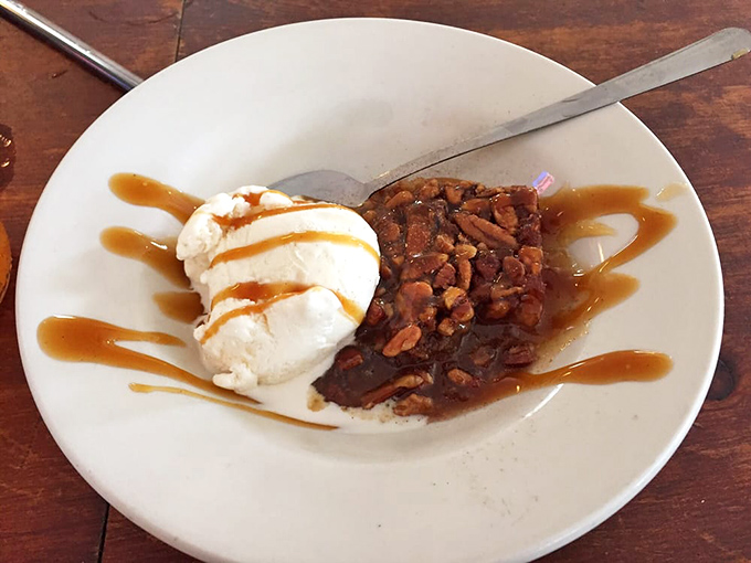 Pecan cobbler that makes apple pie jealous. That scoop of vanilla ice cream isn't melting&mdash;it's swooning from being so close to perfection.