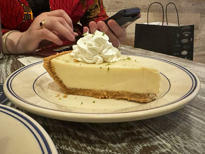 Key lime pie that strikes the perfect balance between sweet and tart&mdash;the dessert equivalent of finding a perfect parking spot in downtown Baltimore.