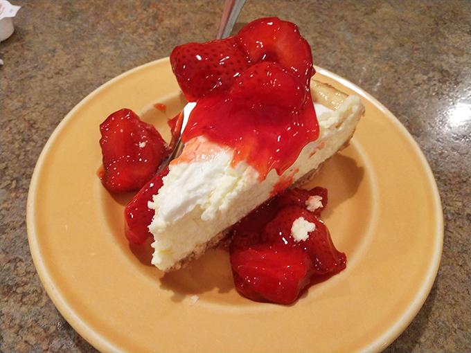 This strawberry cheesecake isn't trying to reinvent dessert&mdash;it's just reminding you why the classics became classics in the first place.