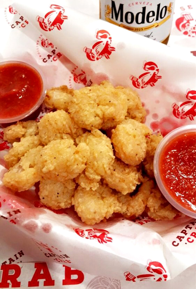 Popcorn shrimp that actually pop with flavor. These little golden nuggets disappear faster than good intentions at a buffet.