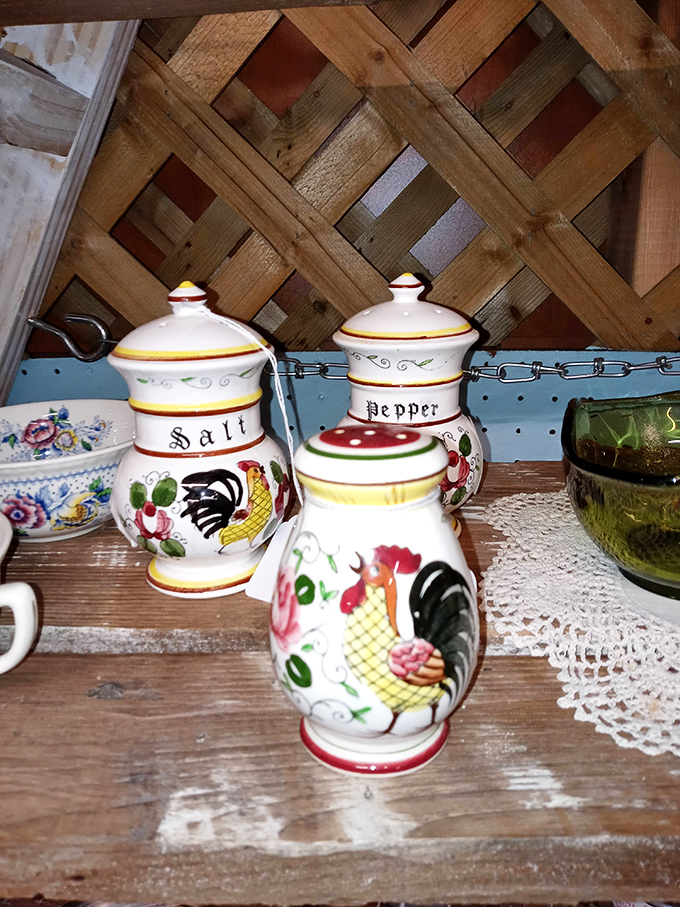 Salt and pepper shakers with personality prove that even the most functional kitchen items once doubled as whimsical countertop art.