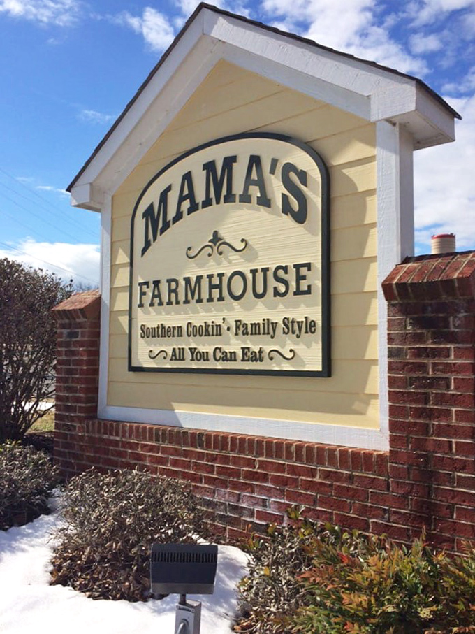 The sign that's launched a thousand road trips and countless loosened belts across Tennessee.