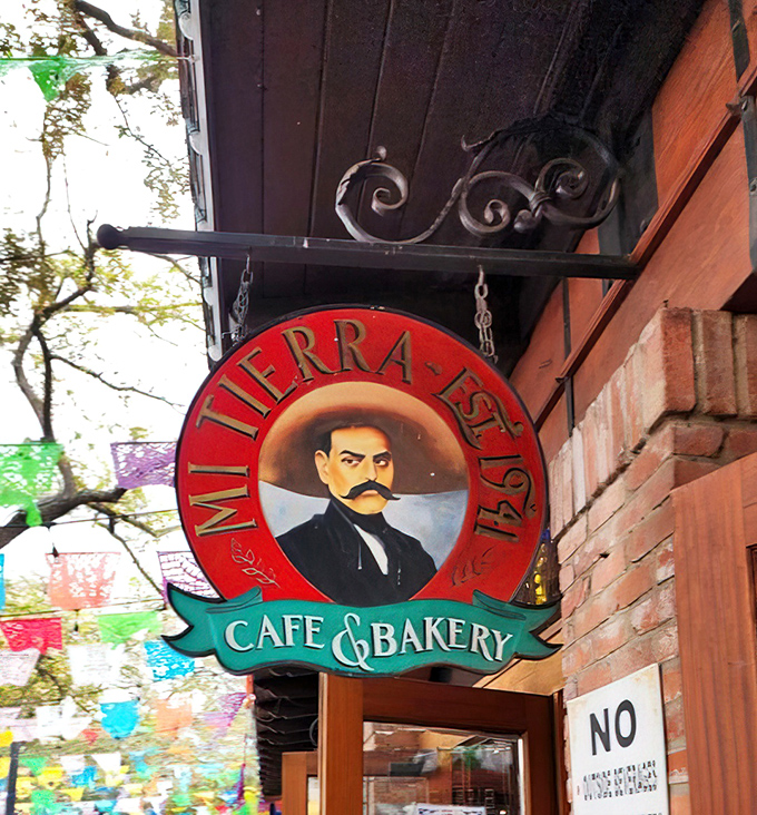 That sign isn't just announcing a restaurant—it's signaling the entrance to a San Antonio institution where memories are made between bites.