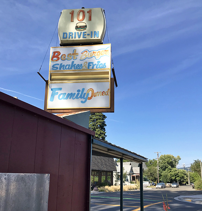 That sign has been calling to hungry travelers longer than most of us have been alive.