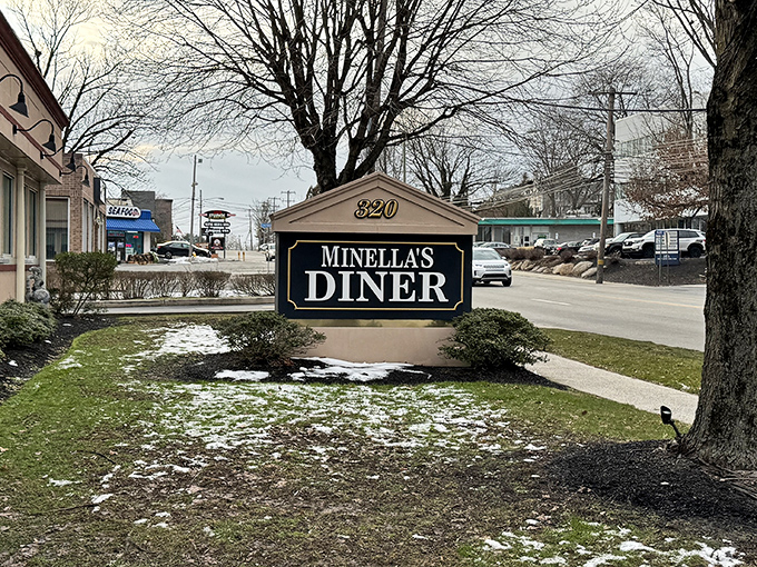 The sign that's guided hungry travelers for decades—a beacon of breakfast hope on Lancaster Avenue that simply says, "Yes, you've found it."
