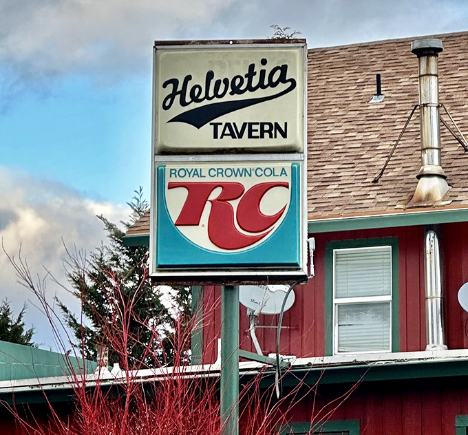 The vintage sign that's guided generations of burger enthusiasts home, like a North Star for the perpetually hungry.