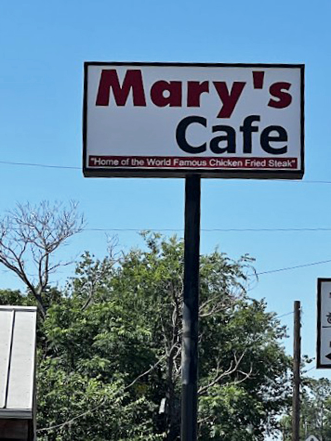The sign doesn't lie &ndash; "World Famous Chicken Fried Steak" isn't Texan hyperbole, it's a promise that's kept with every crispy, gravy-smothered bite.