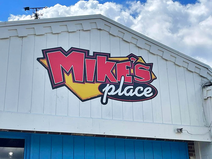 That logo isn't just a sign&mdash;it's a beacon of culinary adventure. Like a superhero emblem promising salvation from boring restaurant chains.