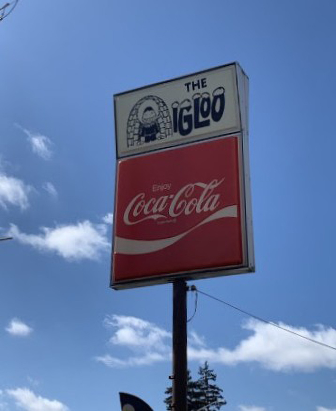 That iconic sign against the blue Illinois sky&mdash;a beacon of hope for burger enthusiasts and comfort food pilgrims alike.