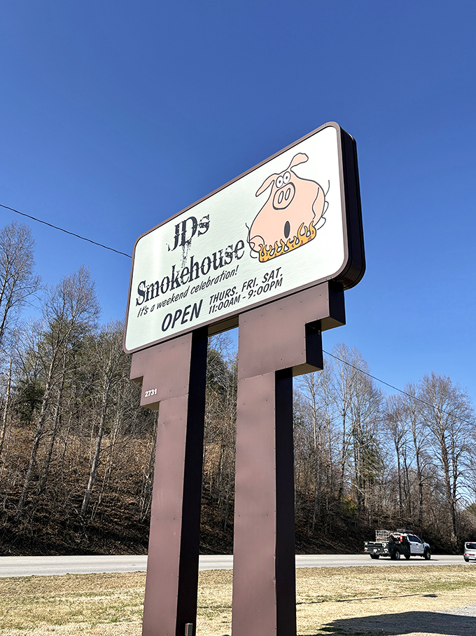 Standing tall and proud like a barbecue lighthouse guiding the hungry masses safely to shore.