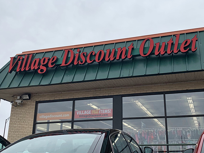 That iconic green roof and red lettering &ndash; a beacon of bargains that's become a landmark for the thrift-savvy shopper.