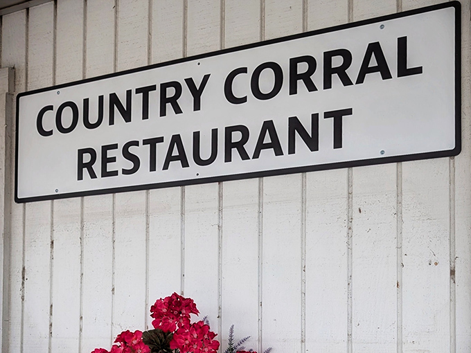 A sign as straightforward as the food it promises&mdash;no gimmicks, no trendy buzzwords, just the honest declaration of a restaurant that knows exactly what it is.