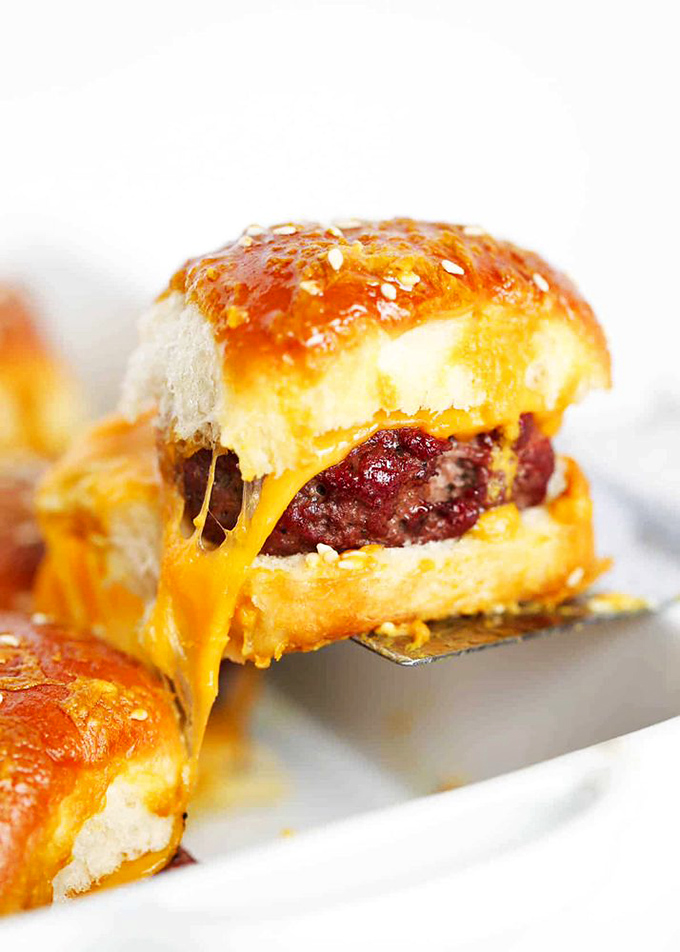 Don't let their size fool you &ndash; these sliders pack more flavor than a full-sized pretender.