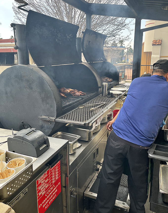 That smoker isn't just cooking meat&mdash;it's performing time-honored alchemy, transforming simple ingredients into something that makes you close your eyes when you taste it.