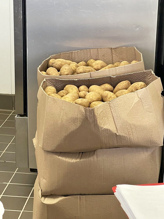 Fresh-cut evidence that not all heroes wear capes &ndash; some wear potato skins.