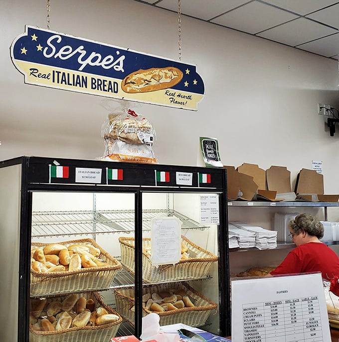 The "Real Italian Bread" sign isn't just advertising &ndash; it's a promise that's been kept for generations of Delaware families.