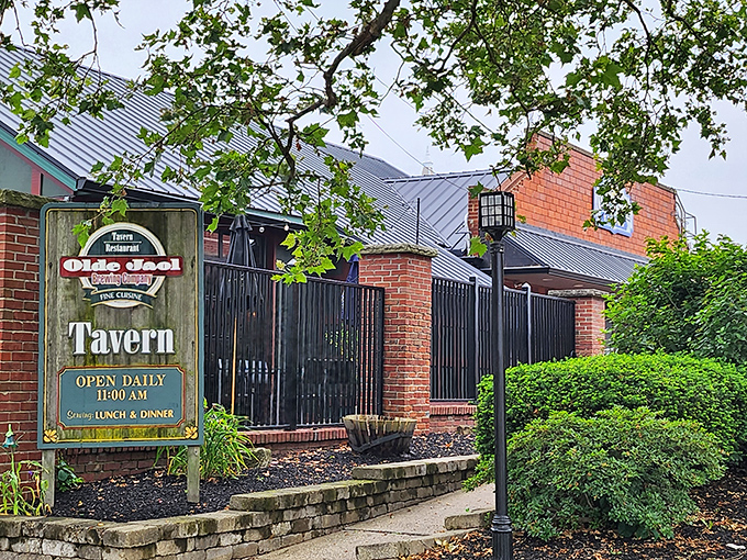The welcoming sign promises "OPEN DAILY" – three syllables that sound remarkably like "happiness available here" to hungry travelers and locals alike.