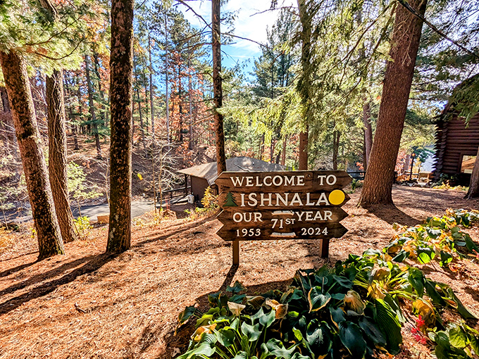 Seventy-one years and counting&mdash;this wooden sign doesn't just mark an entrance; it welcomes you to a Wisconsin tradition that's outlasted trends and fads.
