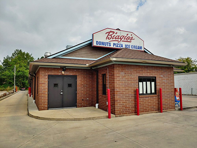 The brick exterior might not win architectural awards, but it houses treasures more valuable than gold: carbs in their most perfect forms.