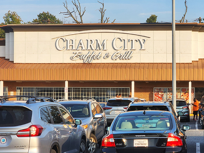A packed parking lot &ndash; the universal sign language for "The food inside is worth whatever wait you might encounter." Local foodies know to arrive early.