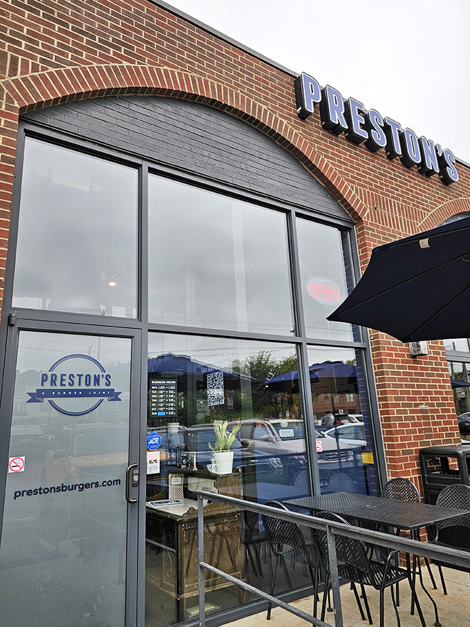 Preston's storefront might blend into the strip mall landscape, but locals know it marks the spot where burger dreams come true.