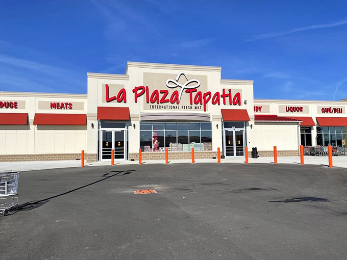 The exterior view that started it all &ndash; your gateway to authentic flavors hiding in plain sight.