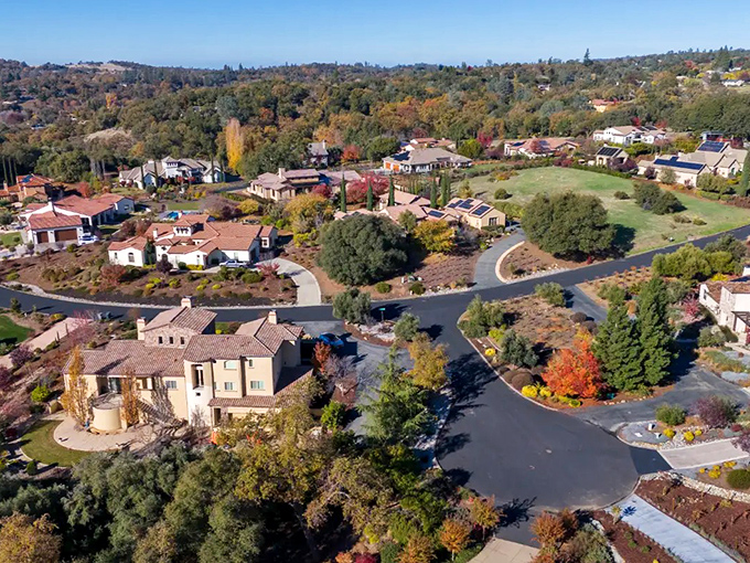 Residential Auburn spreads across gentle hills in a patchwork of Mediterranean-inspired homes&mdash;where California living comes without coastal sticker shock.