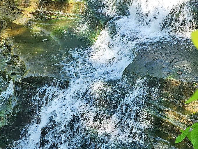 Up close, the water reveals its personality&mdash;playful, persistent, and powerful. Each droplet on a journey it's been making since dinosaurs roamed Ohio.