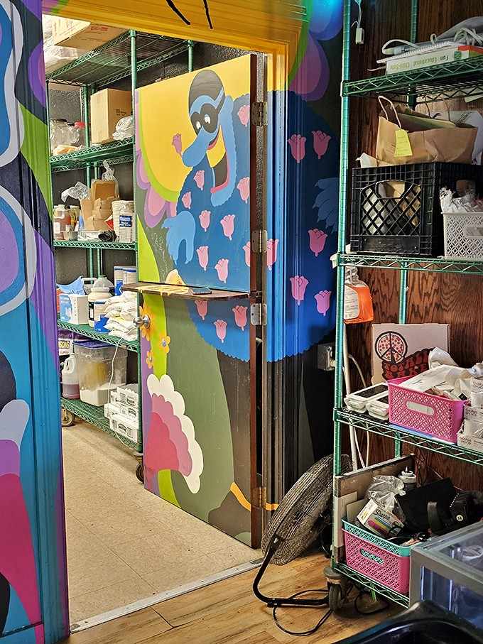 Behind the scenes, the organized chaos that keeps this colorful culinary machine running at peak delicious performance.