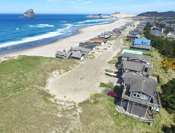 Pacific City's beachfront homes enjoy front-row seats to nature's greatest show – endless waves meeting endless sky.